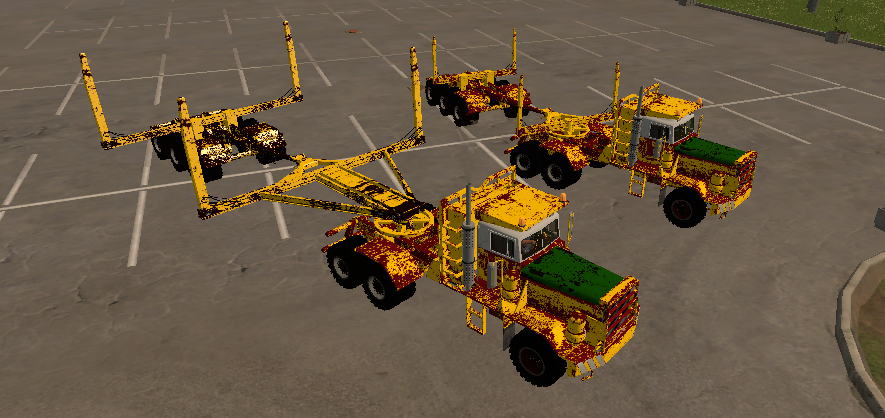 HAYES LOG TRUCK PACK V1.0 FS17 - FS 17 Forestry Equipment - Farming ...