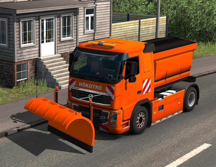 Snow Plow 1.33.x - ETS 2 Others Modifications - Euro Truck Simulator 2 ...