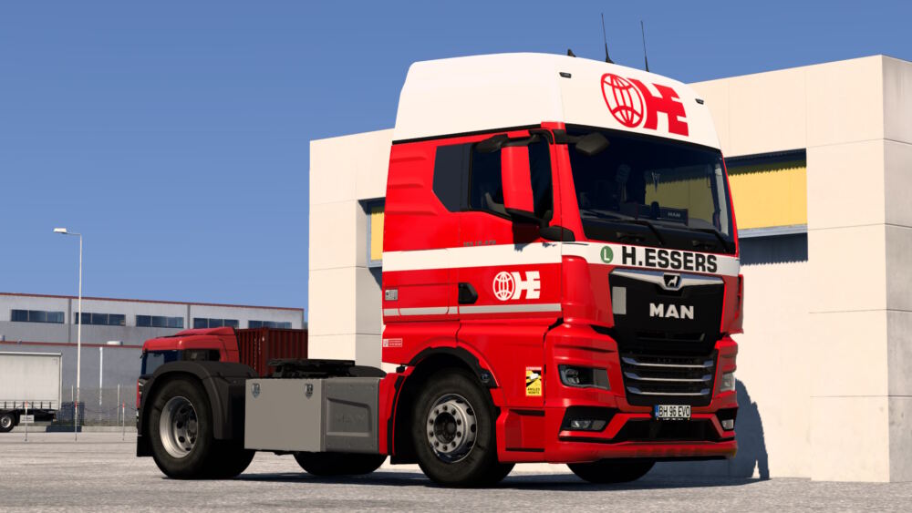 MAN (TGX) GX H.ESSERS Skin - ETS 2 Skins - Euro Truck Simulator 2 - Mods - Mods for Games ...