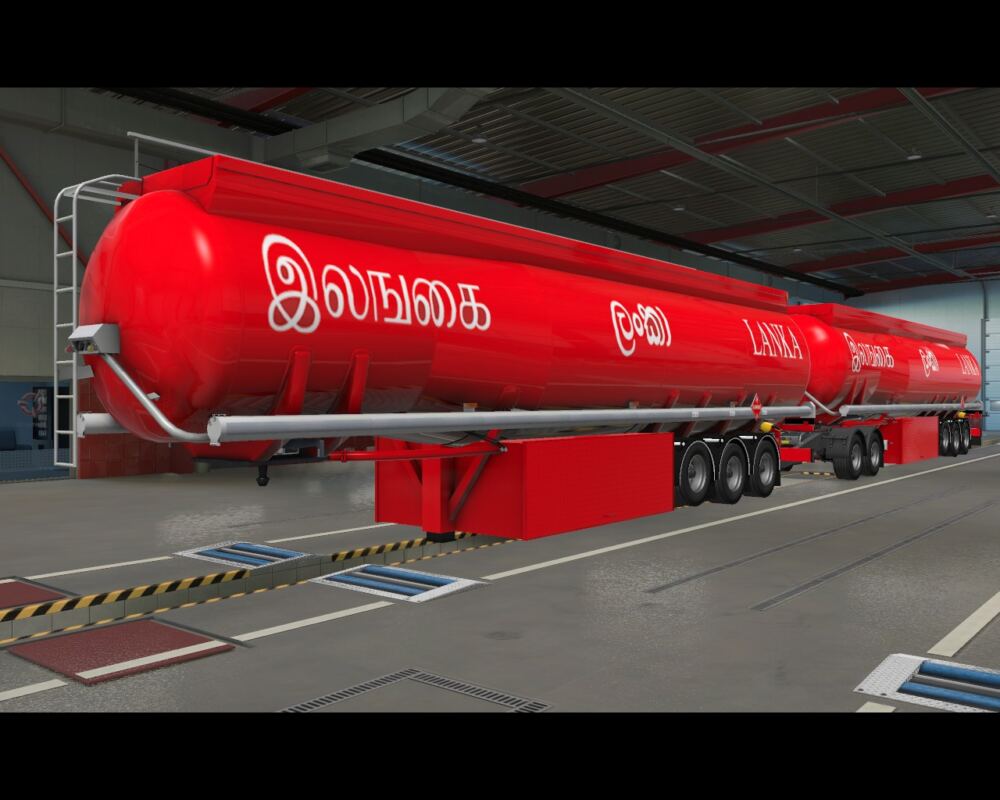 Ceypetco Fuel Tanker Trailer - ETS 2 Trailers - Euro Truck Simulator 2 ...