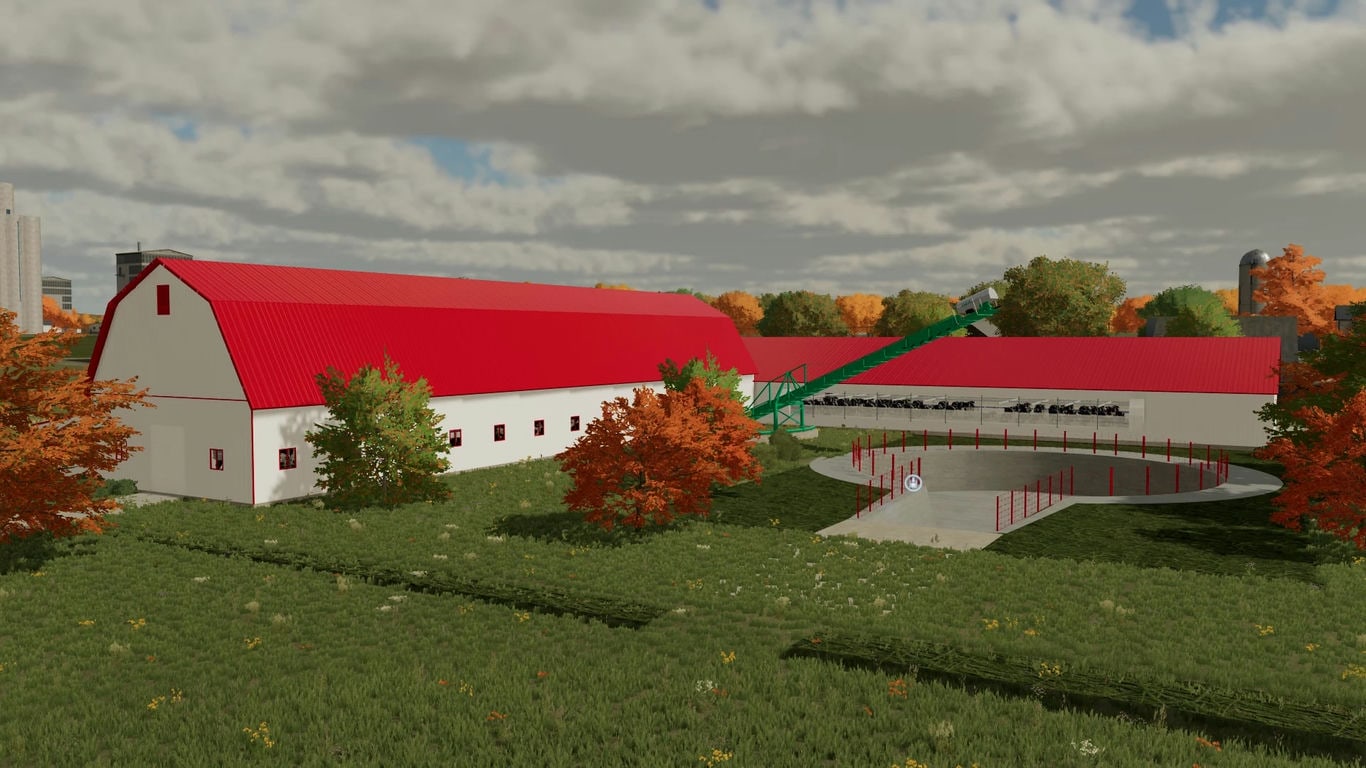 BSL Cow Barn TieStall v1.0.0.0 (1.13.x) - FS 22 Objects - Farming ...