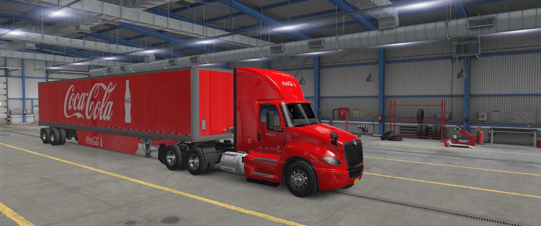 Coca Cola Skin for Lt Day Cab and SCS Trailer 53 - ATS Skins - American ...