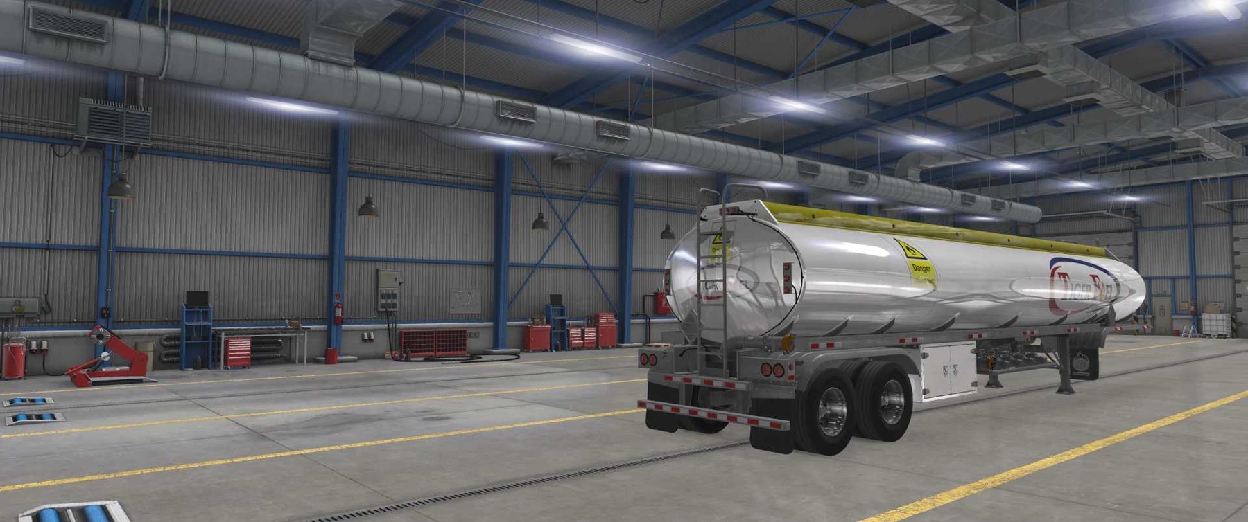 Tiger Fuel SCS Tanker Skin - ATS Skins - American Truck Simulator ...