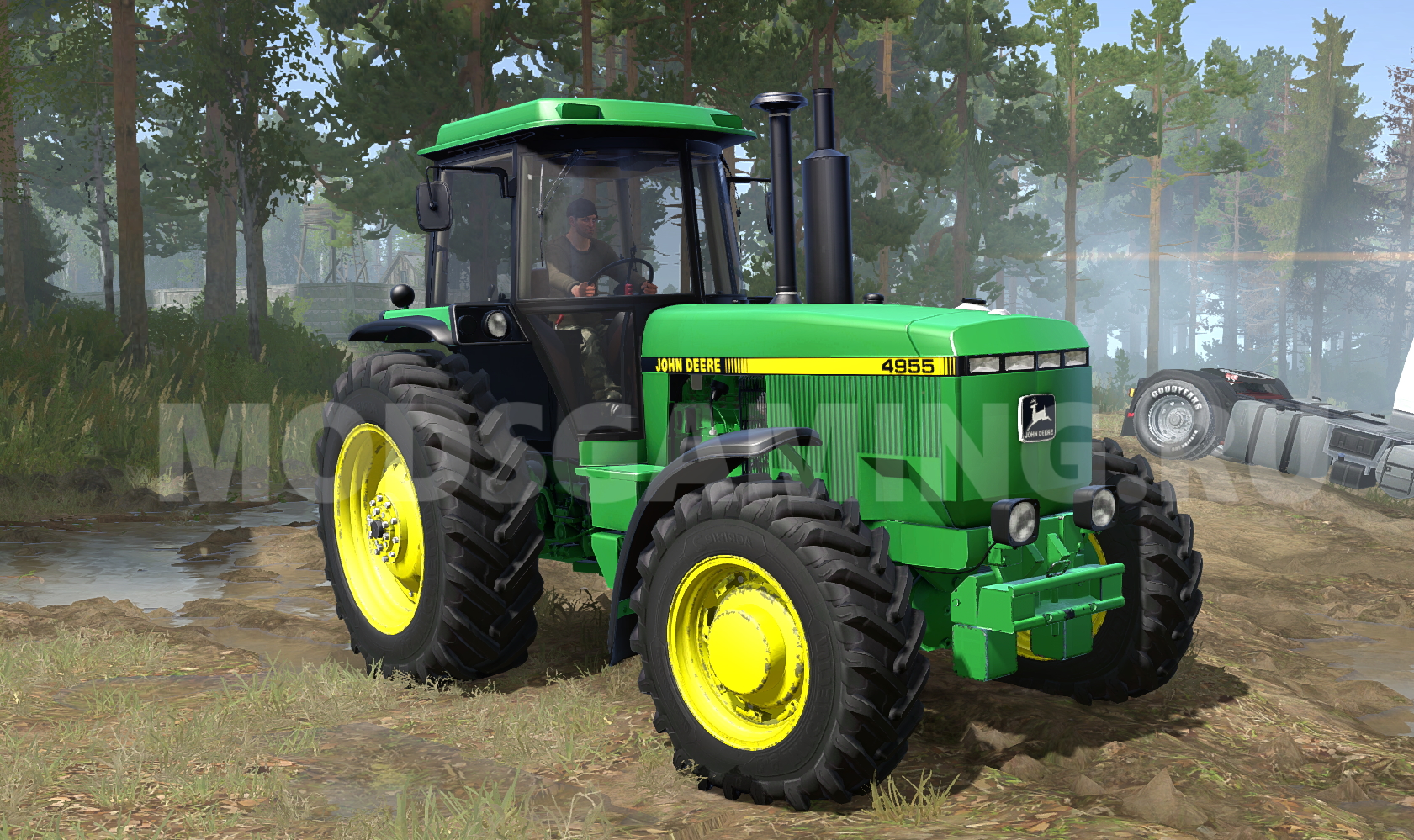 John Deere 4955 Tractor Mod for SpinTires: MudRunner - Spintires ...