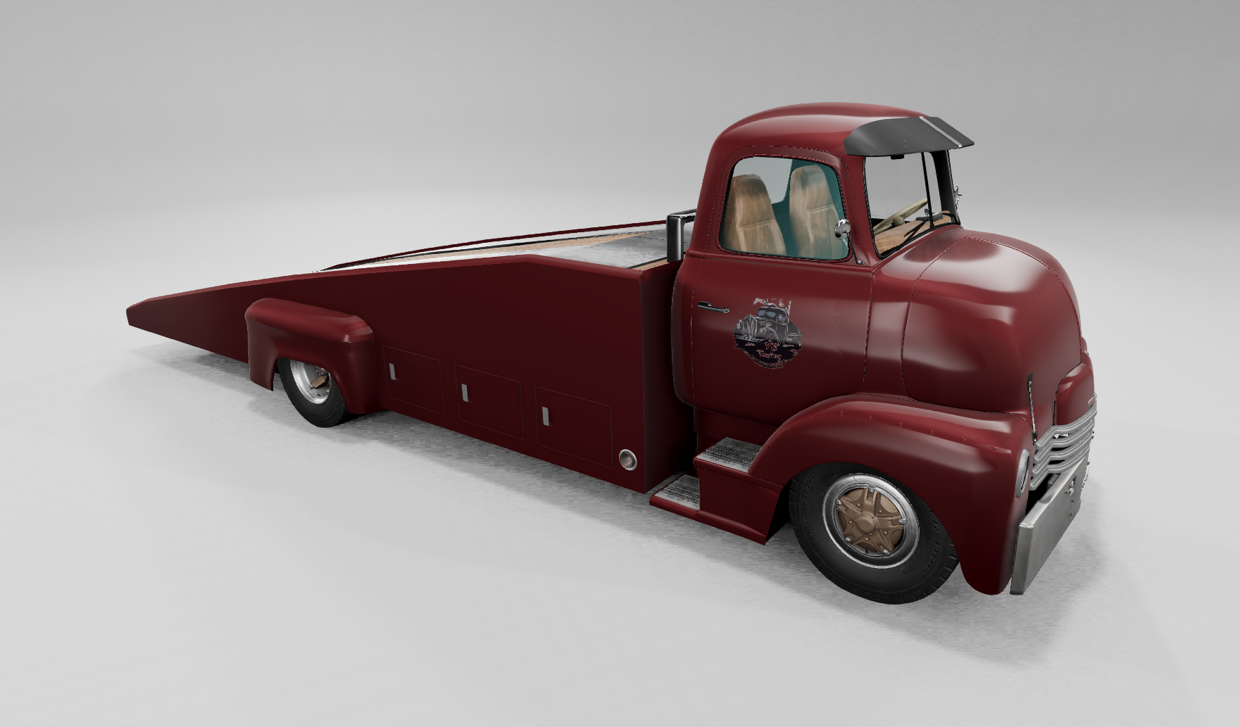 T-Series Vintage Ramp Truck v0.5 (0.34.x) - BeamNG.drive Vehicles ...