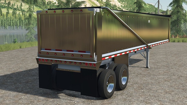 Alfab 35' End Dump FS25 v1.0.0.0 (1.7.x) - FS 25 Trailers - Farming ...