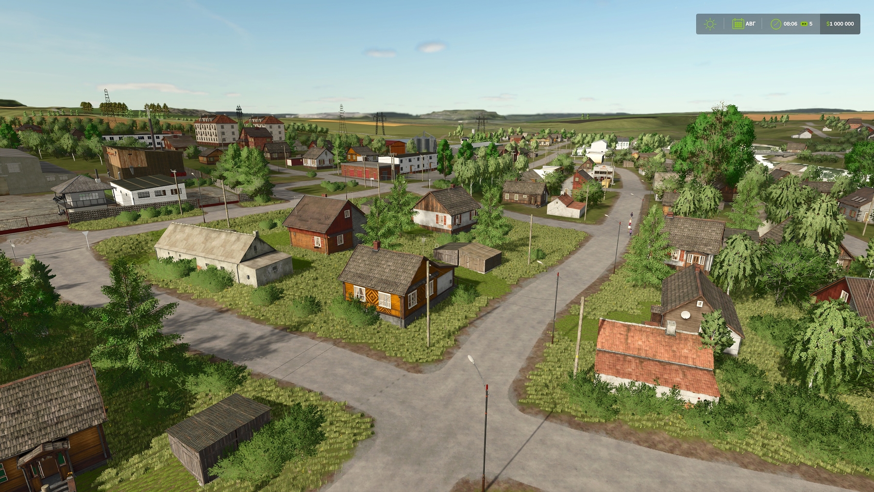 Map of the Village of Burlaki v0.6.0.2 (v1.9.x) - FS 25 Maps - Farming ...