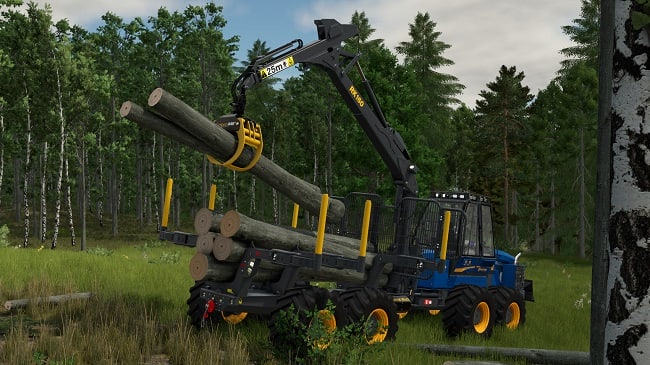 Rottne Forwarder Pack FS25 v1.0.0.0 (1.10.x) - FS 25 Forestry Equipment ...