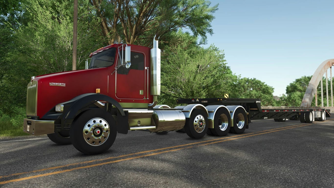 Kenworth T800 Semi FS25 v1.2.0.0 (1.10.x) - FS 25 Trucks - Farming ...