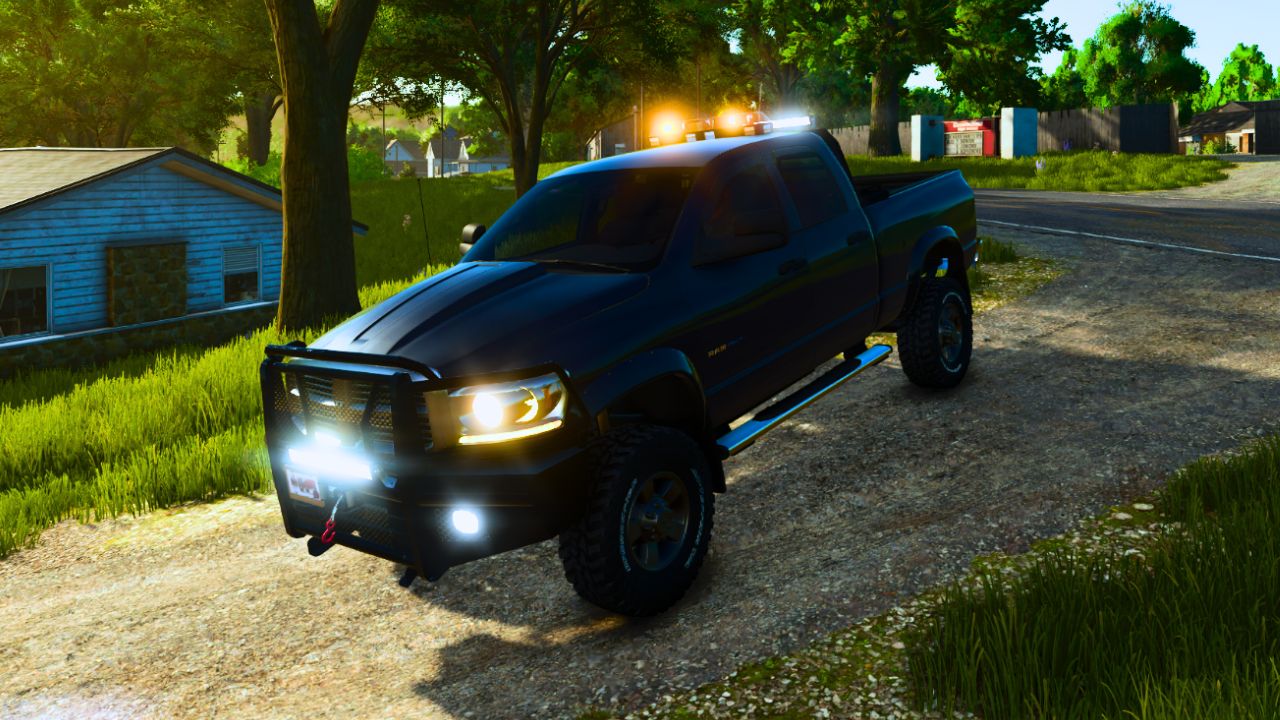2007 Dodge Ram 1500 Quad Cab FS25 v1.0.0.4 (1.10.x) - FS 25 Cars - Farming Simulator 25 - Mods ...