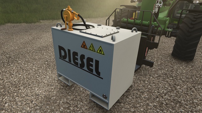 800L Diesel Tank FS25 v1.0.0.0 (1.11.x) - FS 25 Others Modifications ...