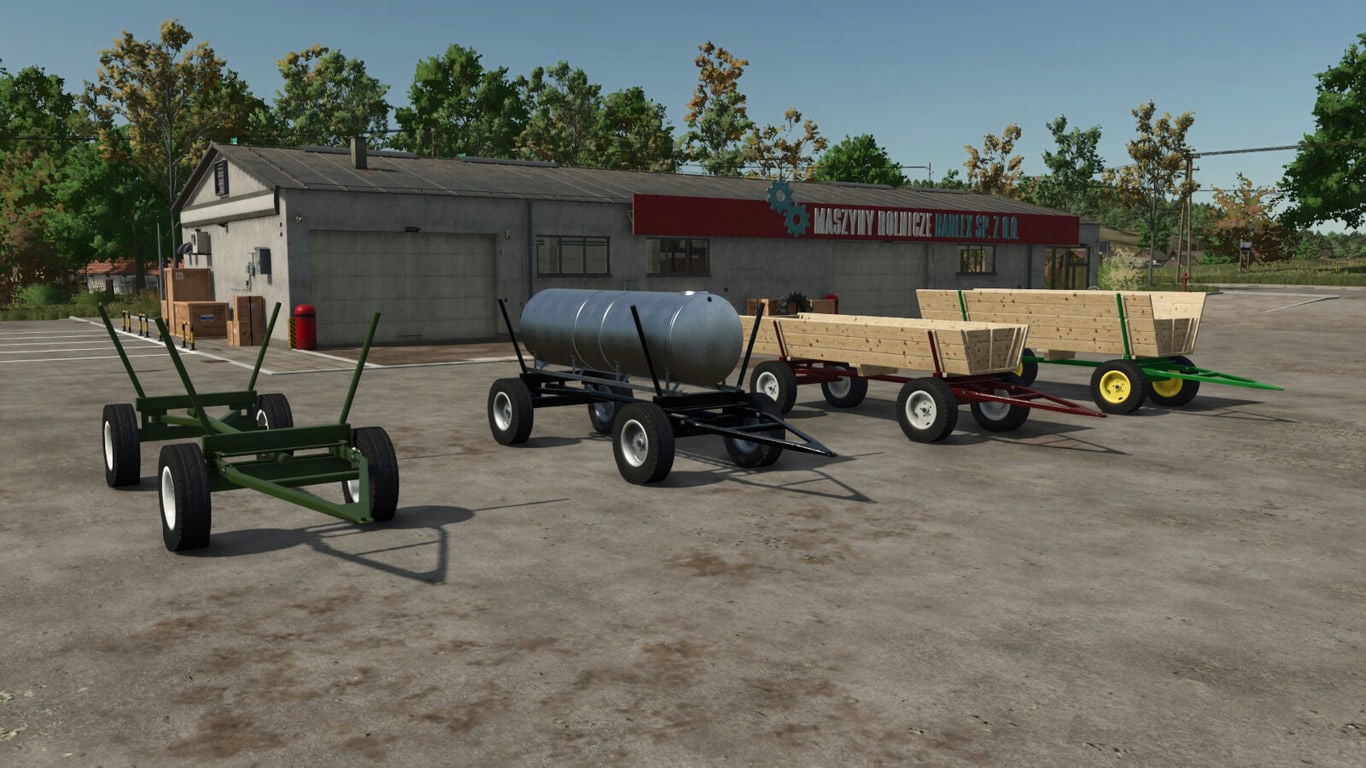 Old Wooden Wagon FS25 v1.0.0.0 (1.11.x) - FS 25 Trailers - Farming ...