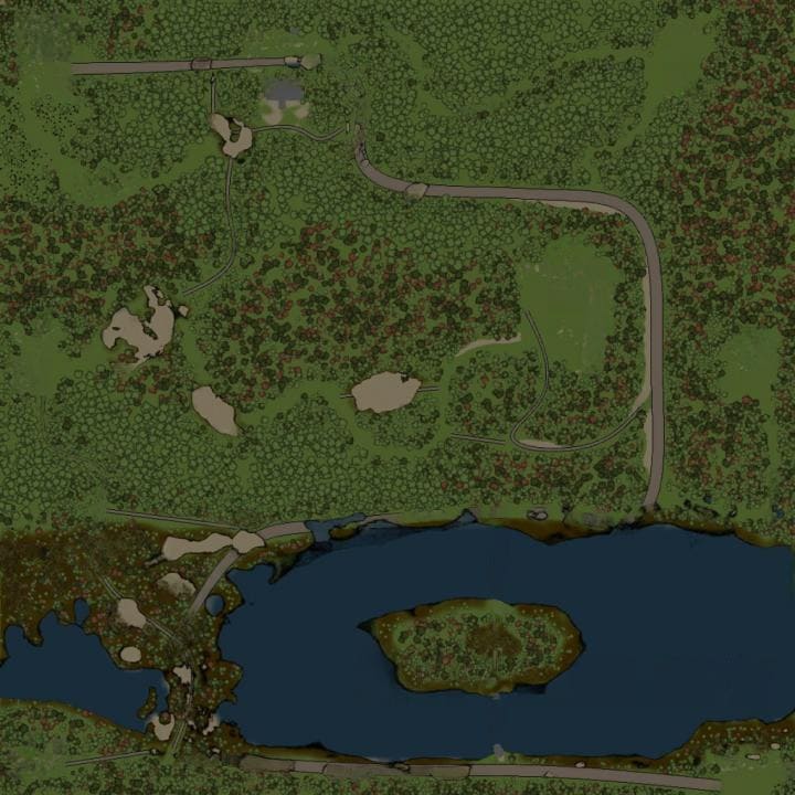 Mod Map The village on the hill for Spin tires: MudRunner - Spintires ...