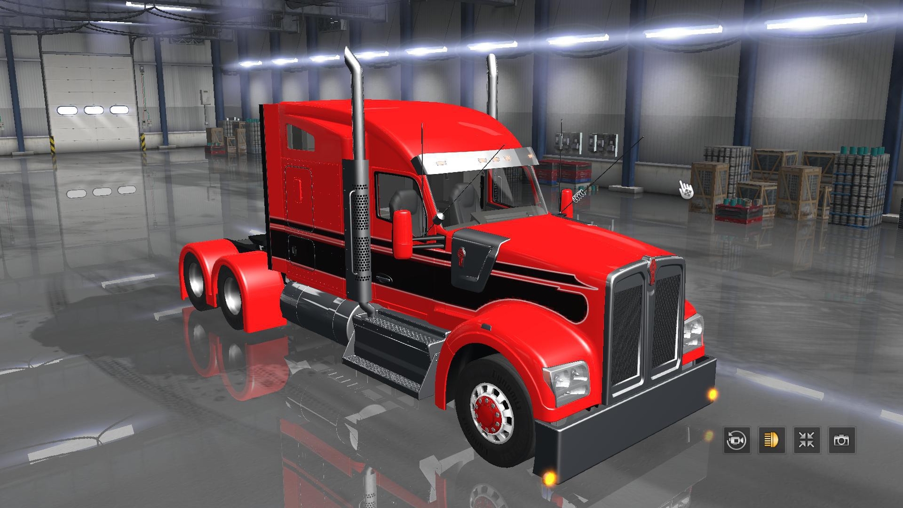 KENWORTH W990 2018 1.34.X - ATS Trucks USA - American Truck Simulator ...