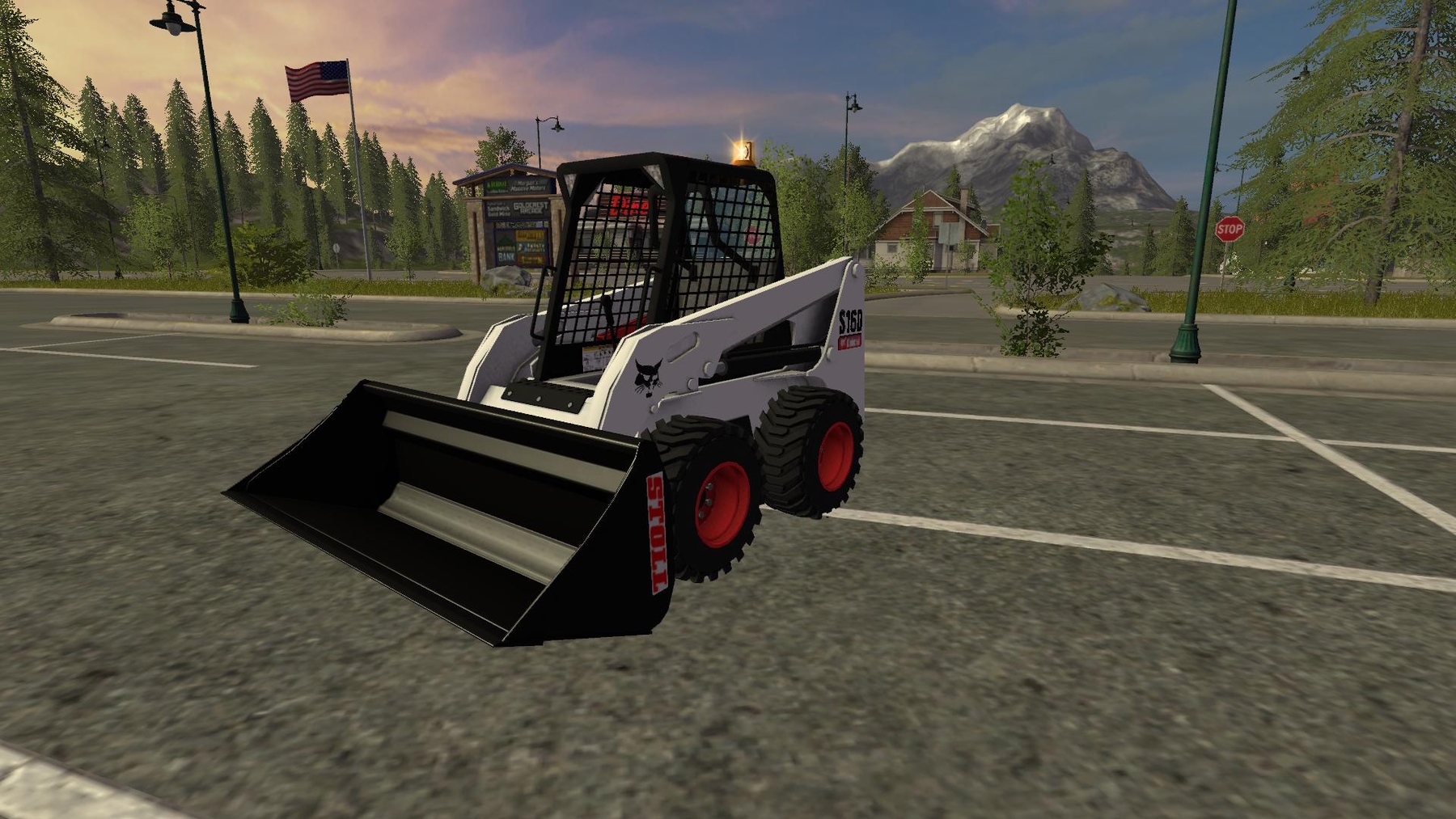 BOBCAT S160 V2.3 - FS 17 Forklifts & Excavators - Farming Simulator ...