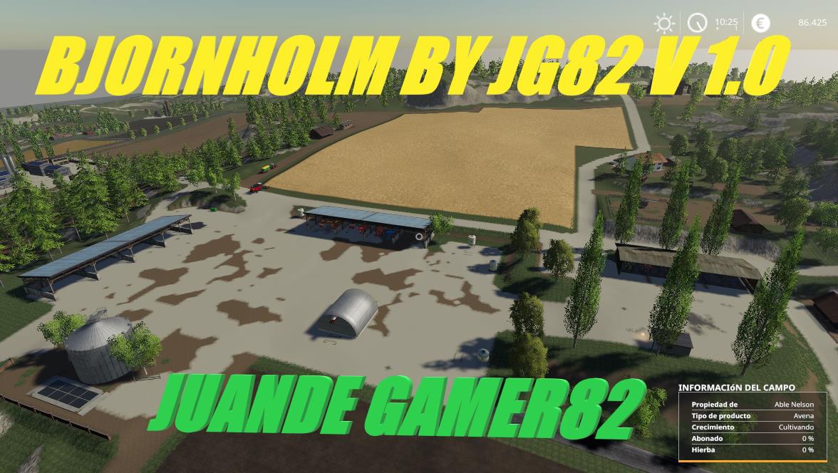 FS19 BJORNHOLM BY JG82 V1.0 - FS 19 Maps - Farming Simulator 2019 - Mods - Mods for Games ...