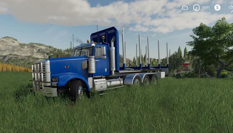 Hulk Log truck v1.0.0.0 - FS 19 Forestry Equipment - Farming Simulator ...