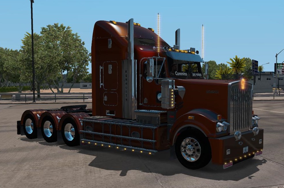 KENWORTH T908 6X2 6X4 TRI DRIVE 1.34.X - ATS Trucks USA - American ...