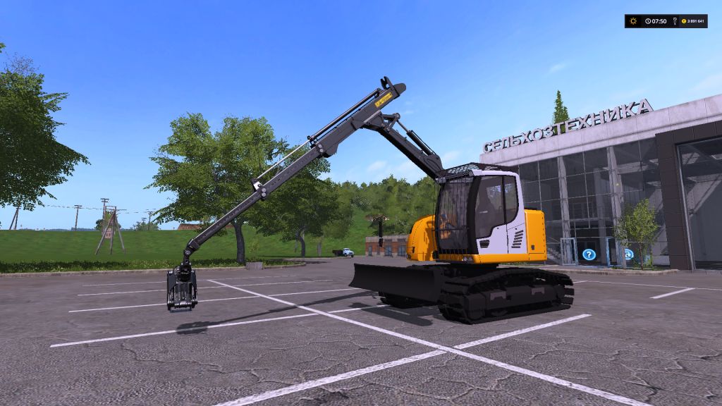 LIEBHERR 914 V1.0 - FS 17 Forestry Equipment - Farming Simulator 2017 ...