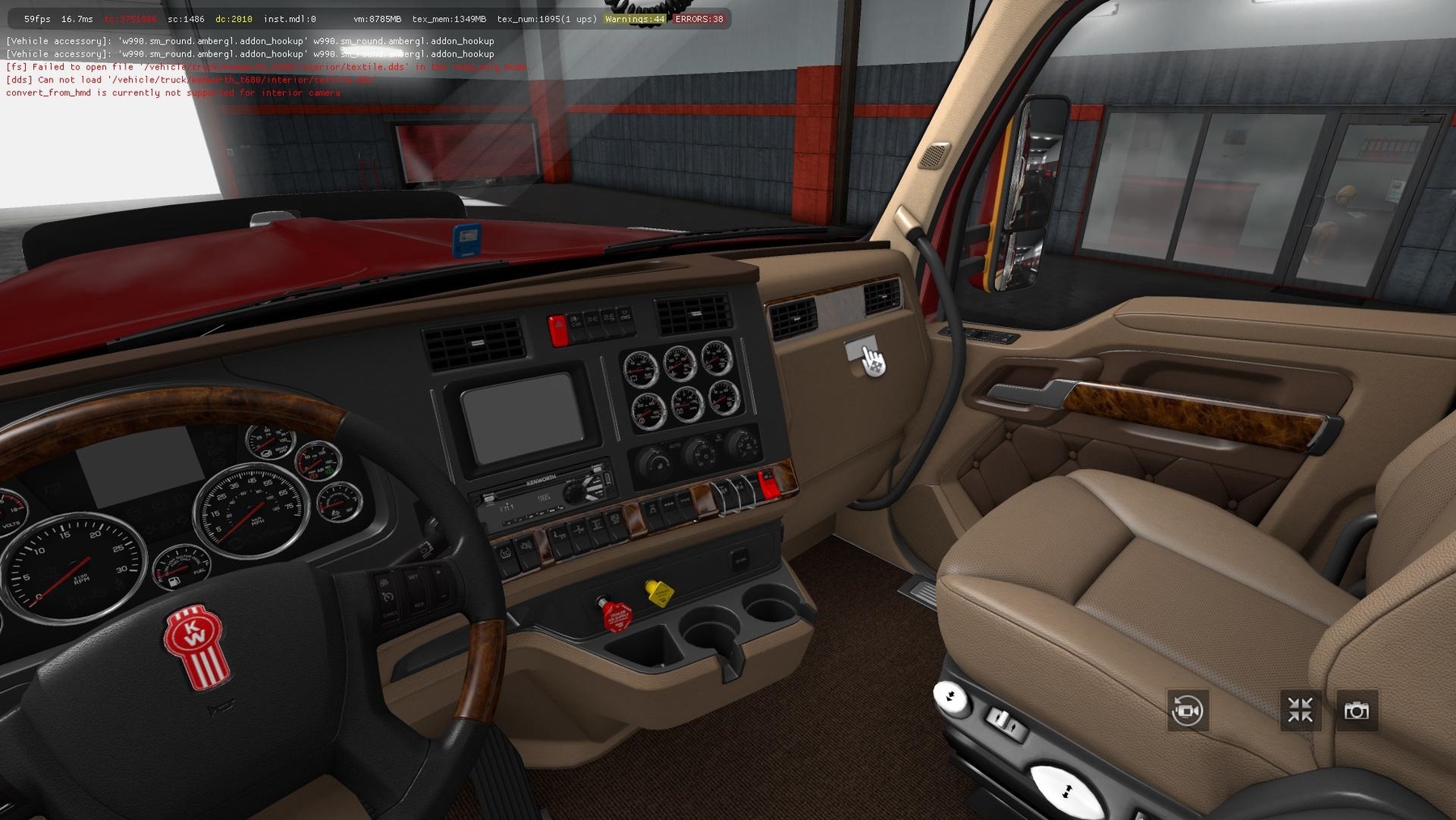 KENWORTH W990 BY HARVEN V1.2 1.35.X - ATS Trucks USA - American Truck ...