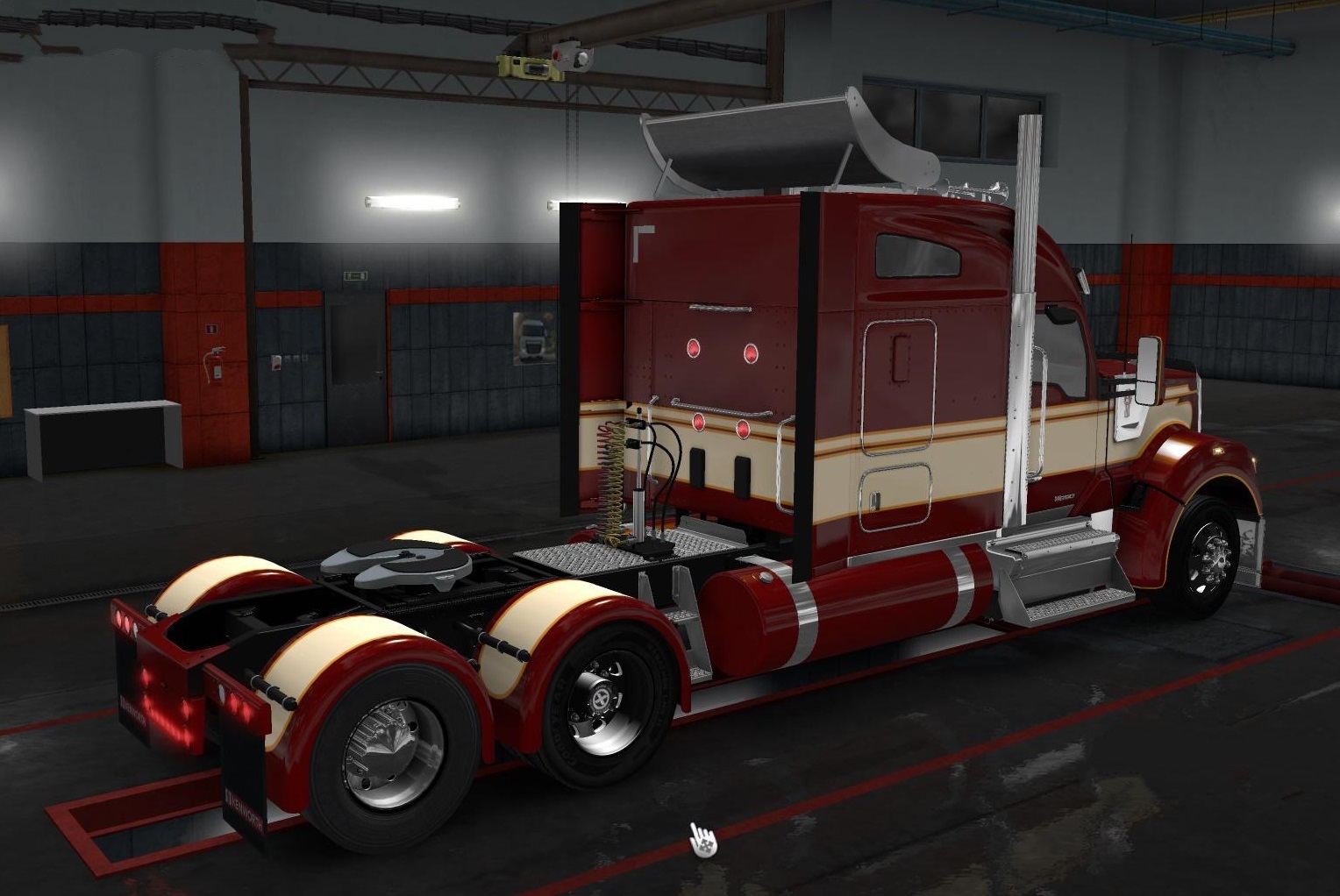 KENWORTH W990 BY HARVEN V1.2 1.35.X - ATS Trucks USA - American Truck ...