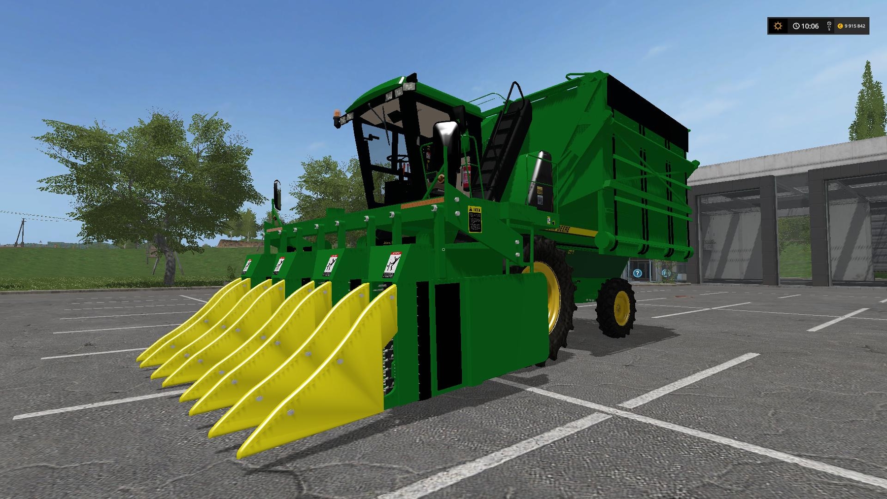 JOHN DEERE 9956 COTTON HARVESTOR V1.1 - FS 17 Combines - Farming ...