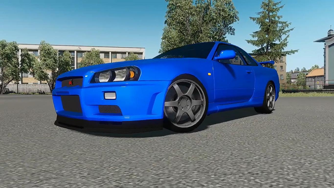 [ATS] NISSAN SKYLINE GT-R R34 V-SPEC II V1.0 1.35.X - ATS Cars ...