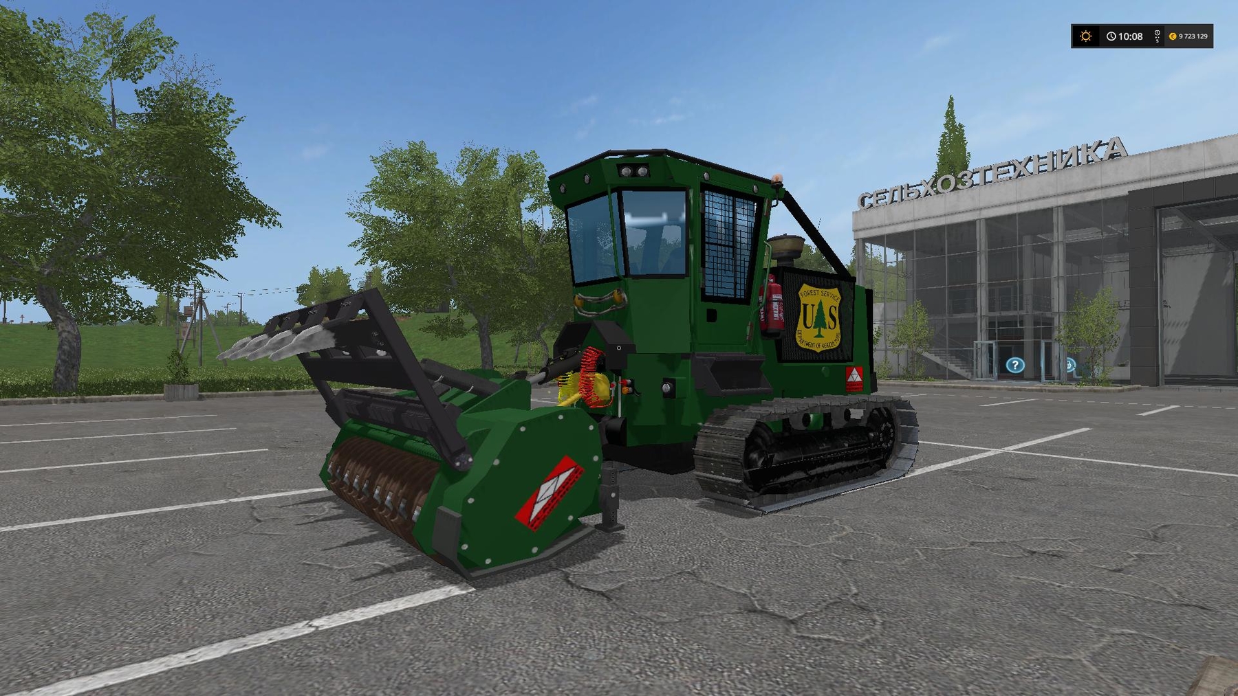 BROYEUR FORESTIER EDIT RAMBOW145 - FS 17 Forestry Equipment - Farming ...