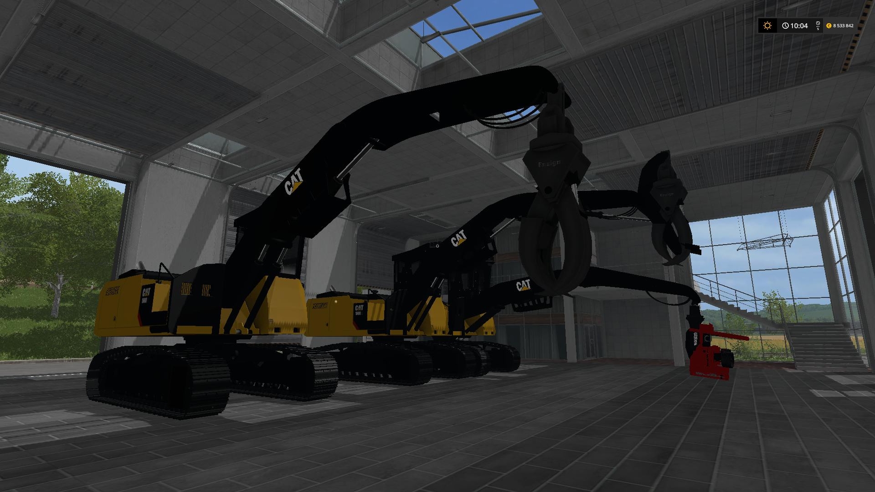 CAT 568 LOGGING MACHINES V1.0 - FS 17 Forestry Equipment - Farming ...