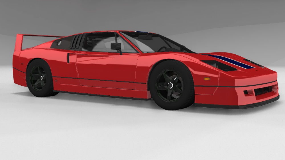 Civetta Bolide 'Corse' ( Ferrari F40) 1.01 - BeamNG.drive Vehicles ...