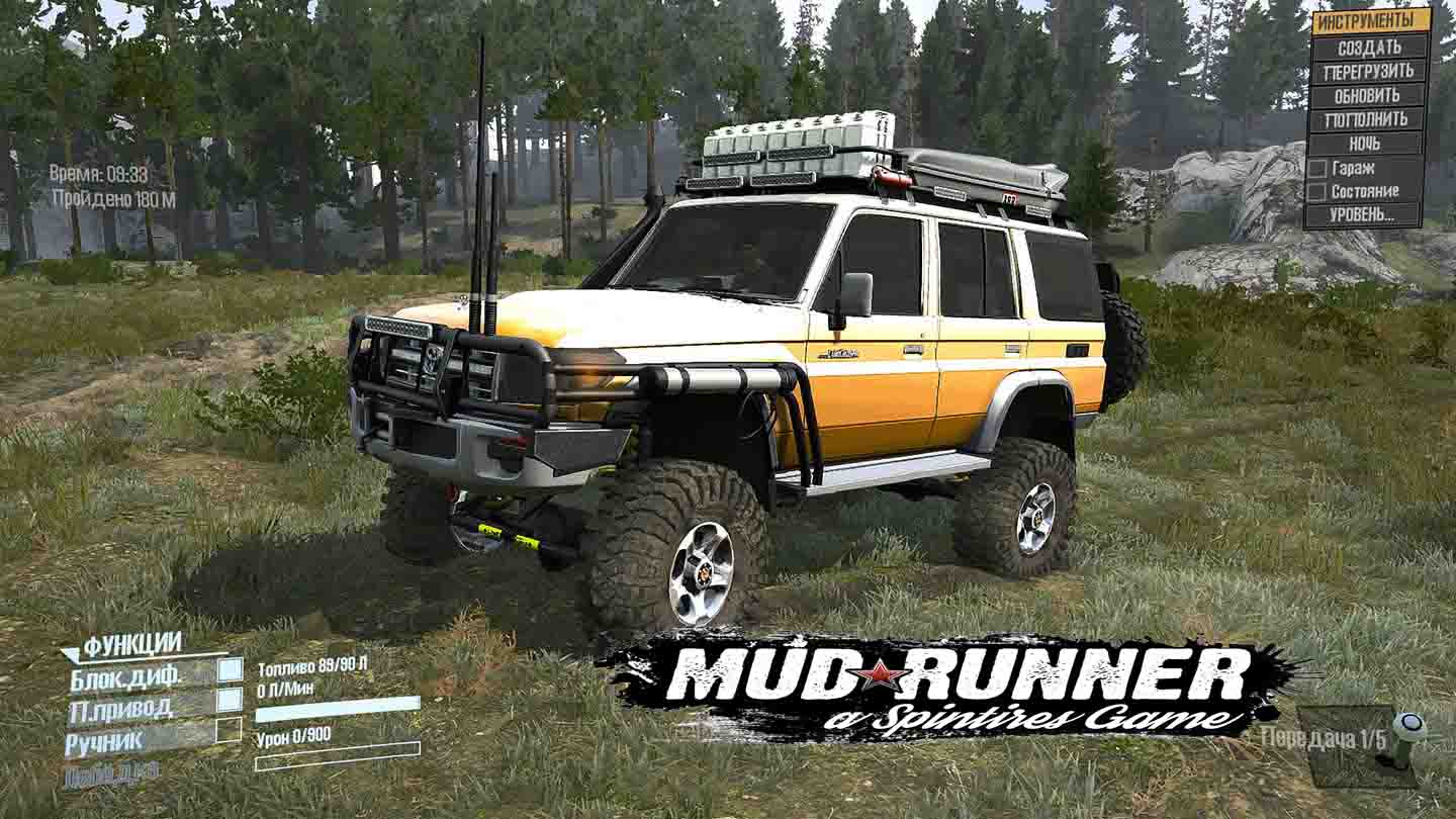 Toyota Land Cruiser LX V6 version 1.0 (v14.08.19) - Spintires ...