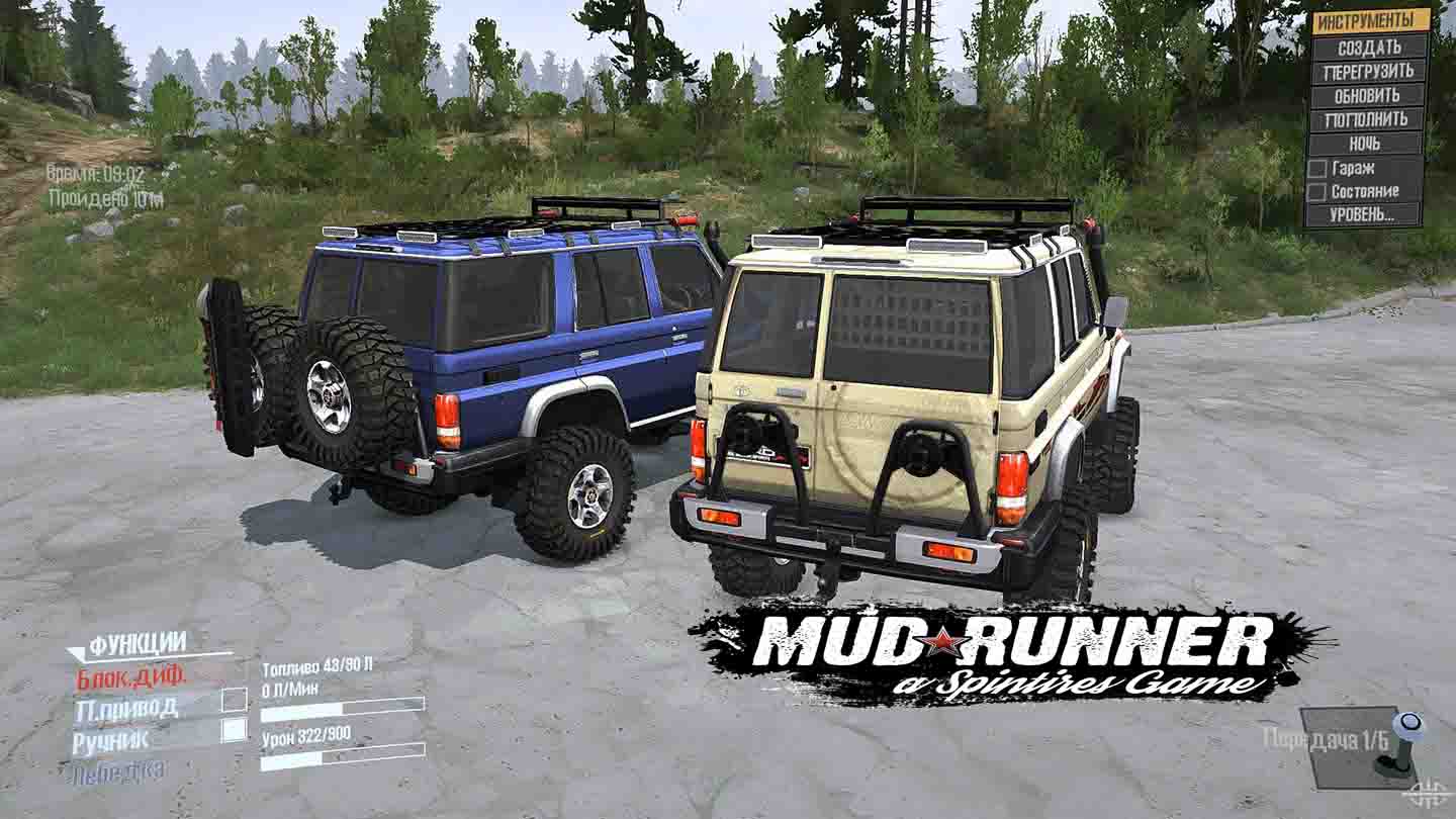 Toyota Land Cruiser LX V6 version 1.0 (v14.08.19) - Spintires ...