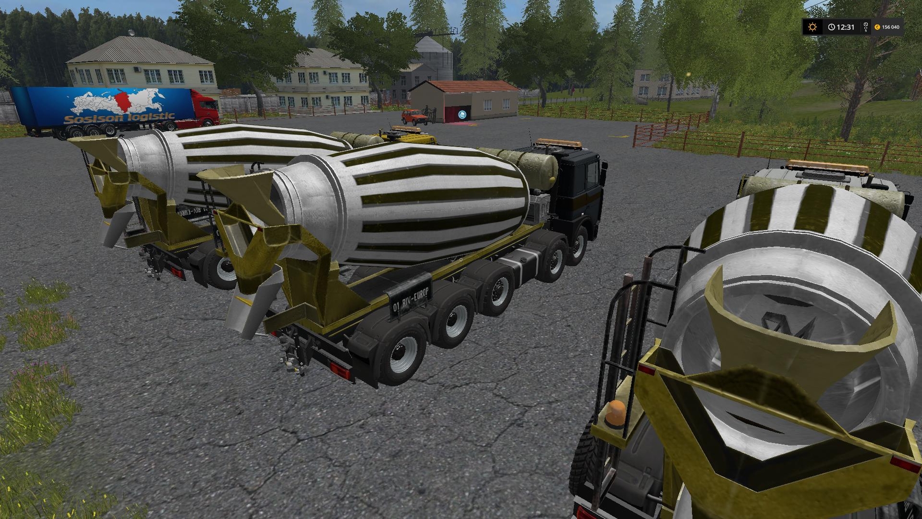 MAZ CONCRETE MIXER - FS 17 Trucks - Farming Simulator 2017 - Mods ...