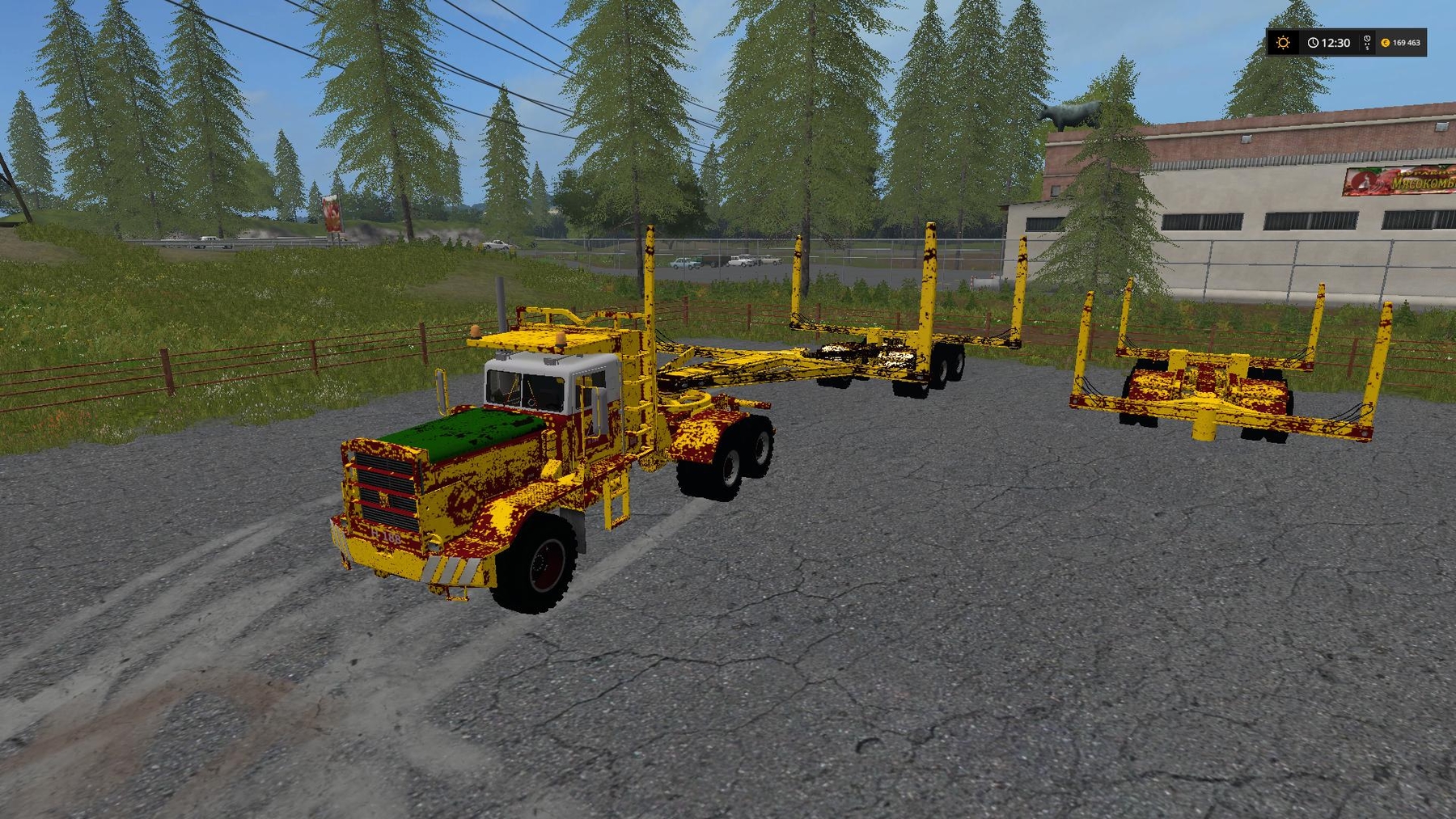 HAYES LOG TRUCK PACK V1.0 - FS 17 Forestry Equipment - Farming ...