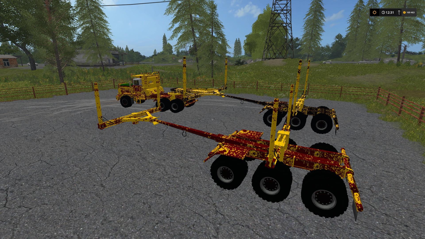 HAYES LOG TRUCK PACK V1.0 - FS 17 Forestry Equipment - Farming ...