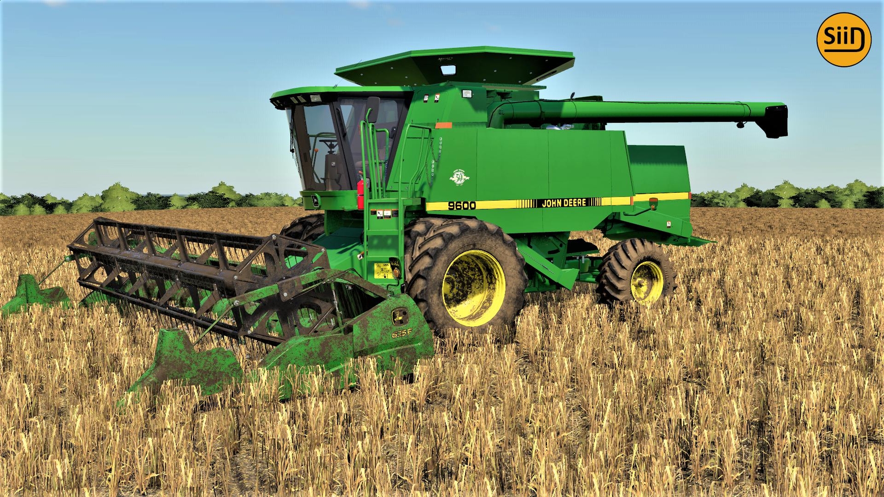 JOHN DEERE 9600-9610 V1.0 - FS 19 Combines - Farming Simulator 2019 ...