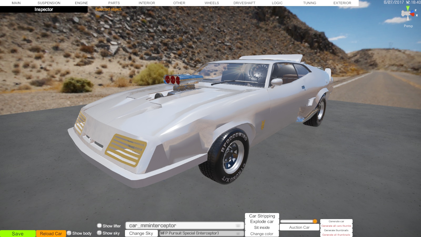 THE CORRECTED Mad Max MFP Interceptor. - CMS 2018 Cars - Car Mechanic ...