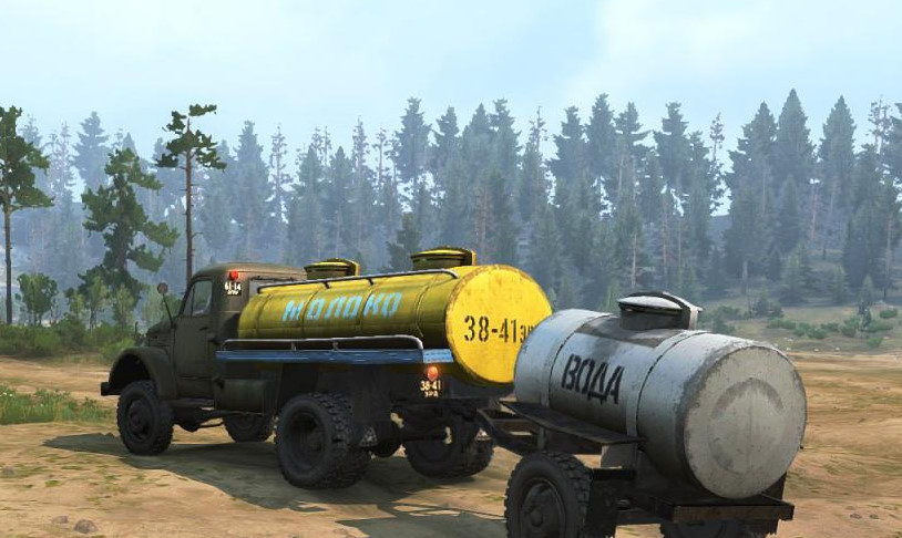 GAZ 63P (FABRICATED ASSEMBLY) (V10.06.19) - Spintires: MudRunner Trucks ...