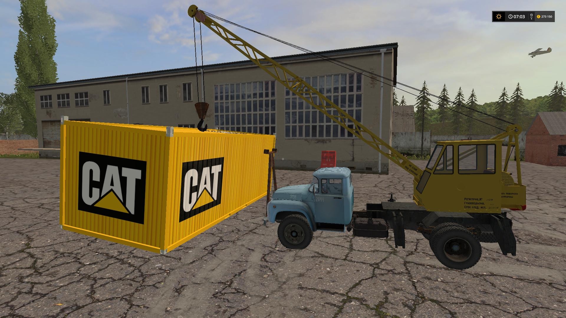 PACK ZIL CRANE AND OBJECTS FOR CRANE - FS 17 Forklifts & Excavators ...
