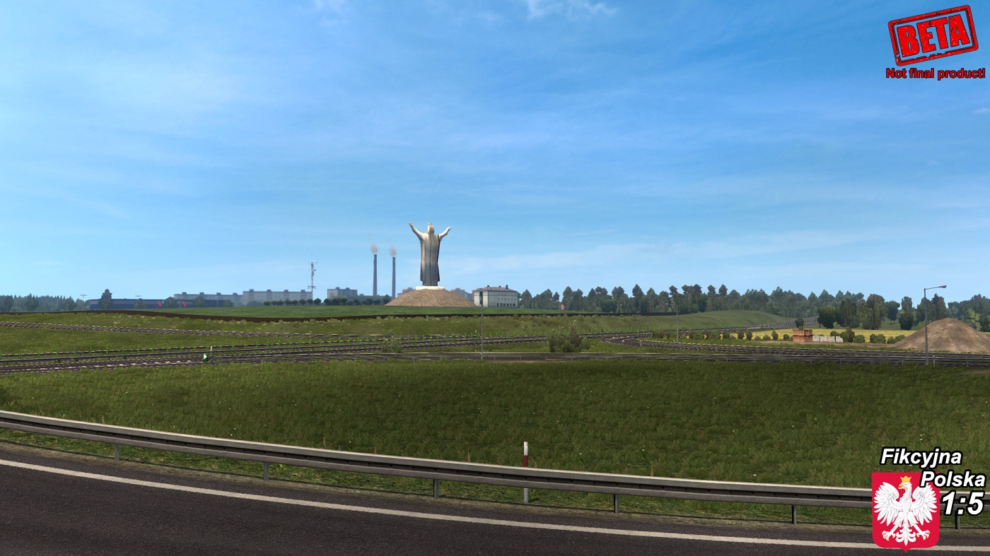 Fikcyjna Polska 1:5 v1.3 [1.37.x] - ETS 2 Maps - Euro Truck Simulator 2 ...