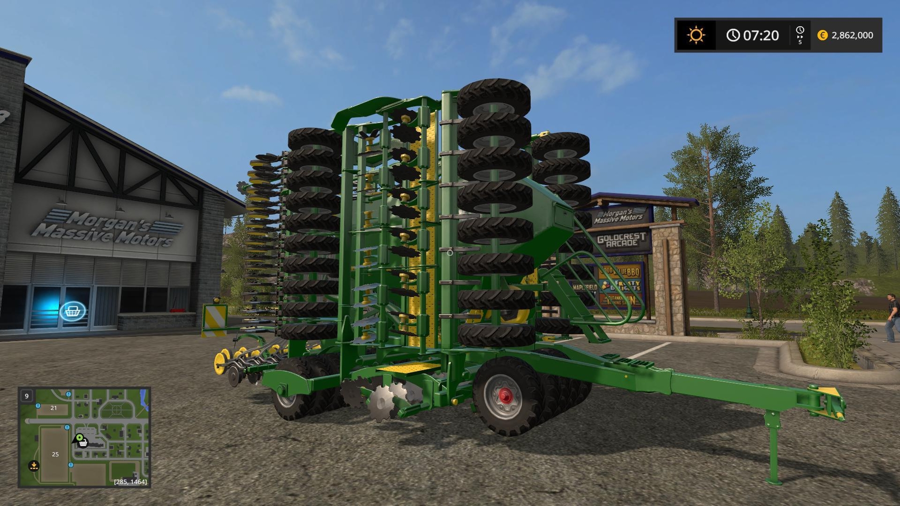 HORSCH PRONTO 9DC COLOR JD V3.0 - FS 17 Seeders - Farming Simulator ...