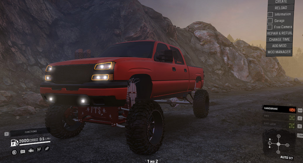 SEMA CHEVY SILVERADO (CATEYE) 2007 - SnowRunner Cars - SnowRunner ...