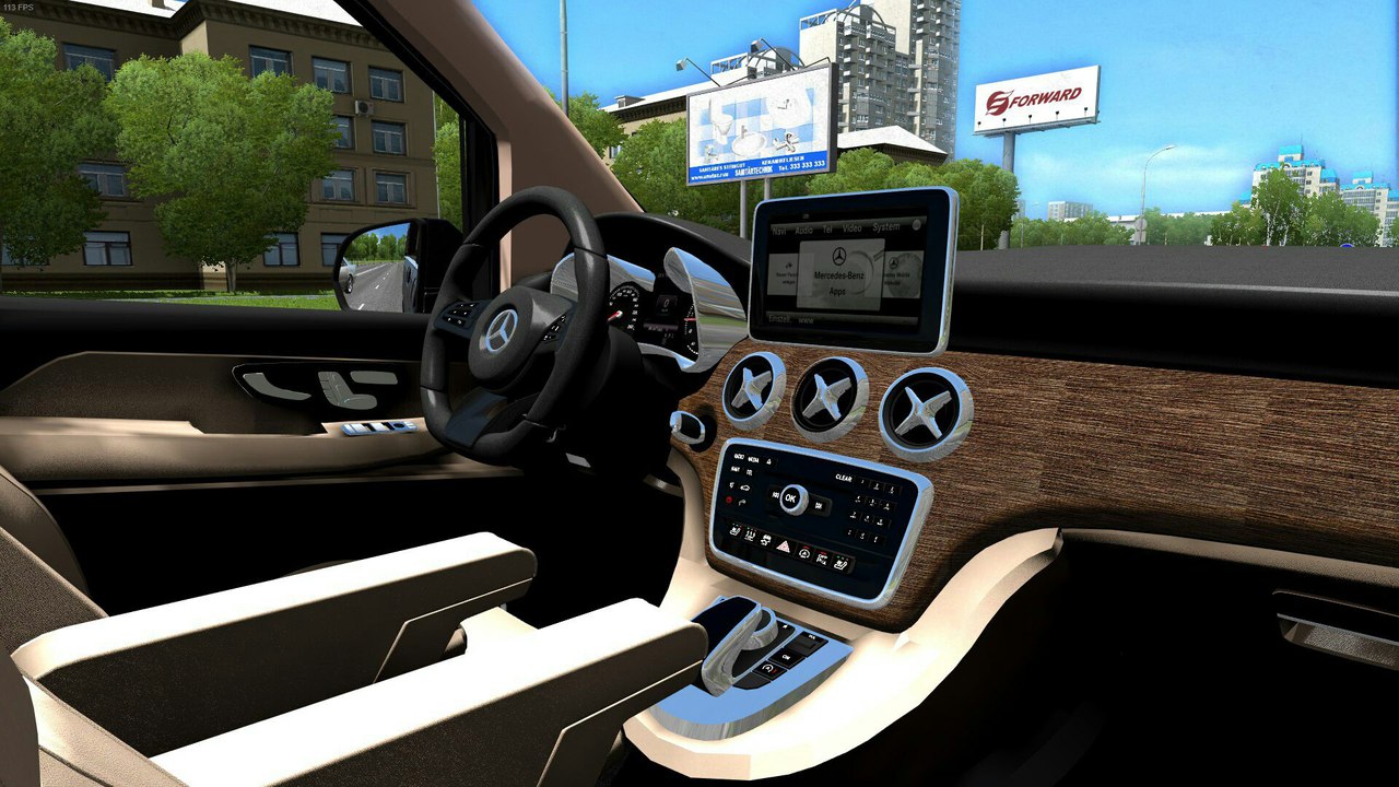 2016 MERCEDES BENZ V-CLASS - CCD Bus - City Car Driving - Mods - Mods ...