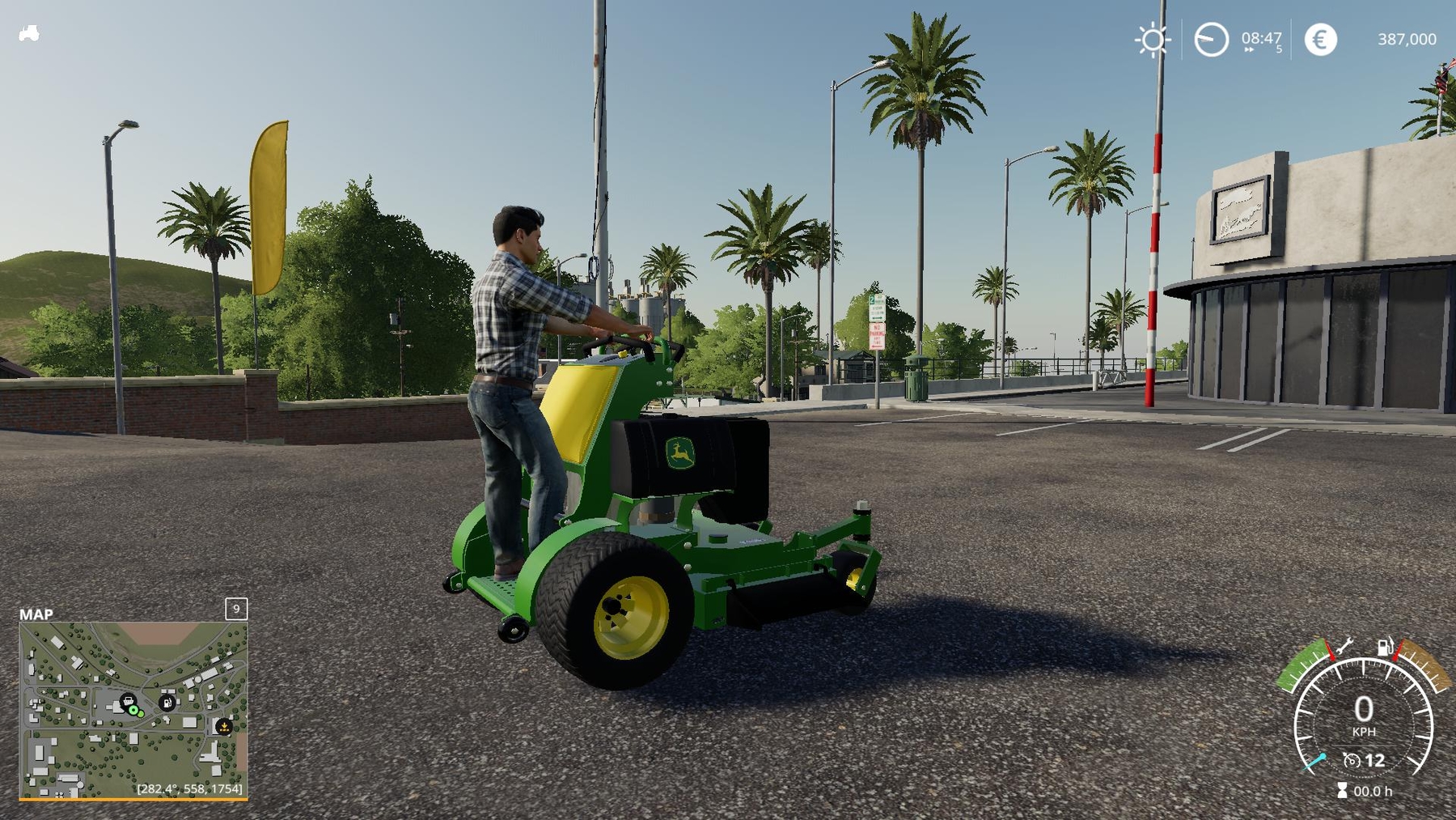 JOHN DEERE STAND ON MOWER V1.0 - FS 19 Mowers - Farming Simulator 2019 ...