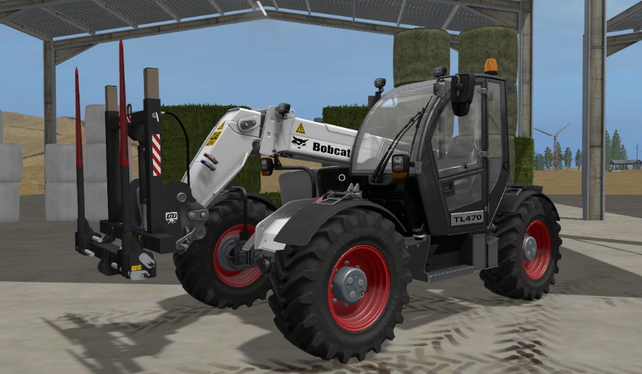 BOBCAT TL 470 V1.7 - FS 17 Forklifts & Excavators - Farming Simulator ...