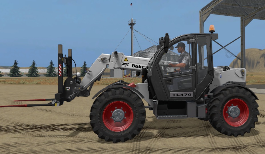BOBCAT TL 470 V1.7 - FS 17 Forklifts & Excavators - Farming Simulator ...