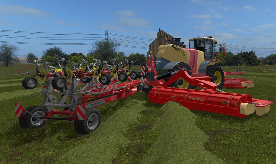 The “Big M” by KRONE V 1.3 - FS 17 Mowers - Farming Simulator 2017 ...