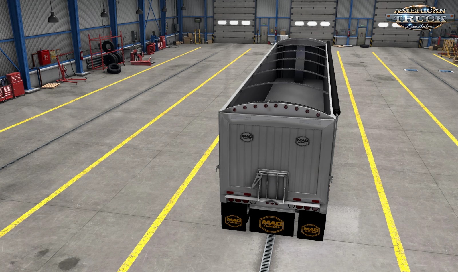 [ATS] MAC Frameless PaveTrain LLC Dump v1.0 (1.38.x) - ATS Trailers ...
