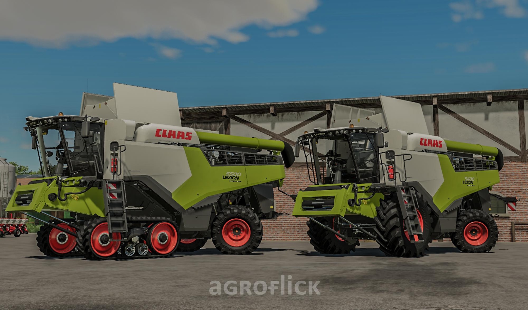 CLAAS LEXION 5400 & 5500 V1.0.0.0 - FS 19 Combines - Farming Simulator ...
