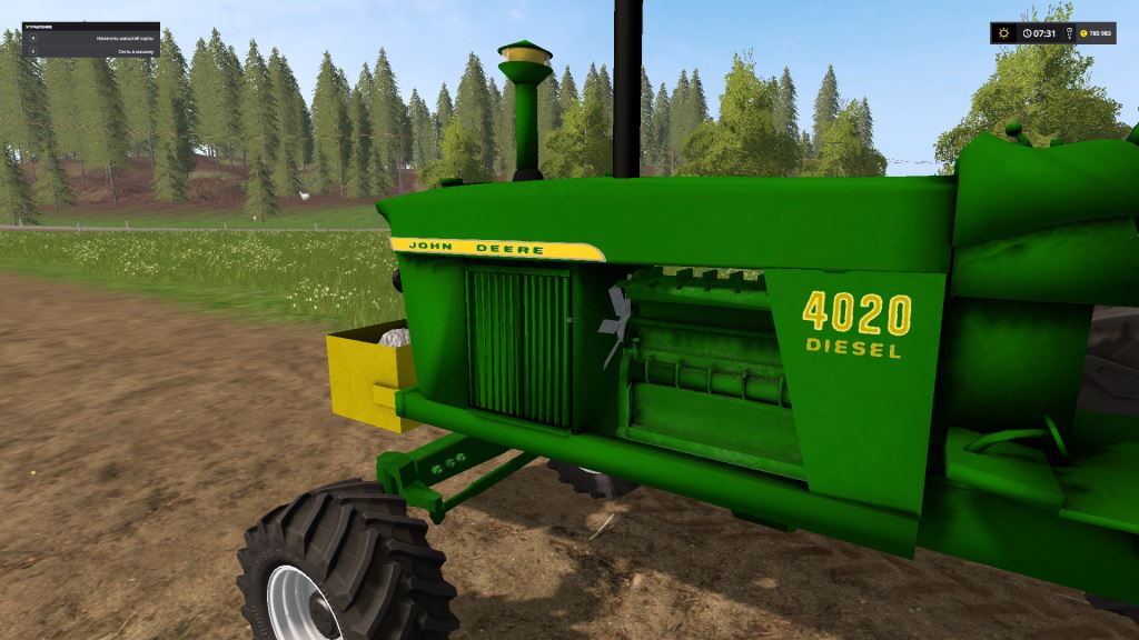 JOHN DEERE 4020 DIESEL V1.0 - FS 17 Tractors - Farming Simulator 2017 ...